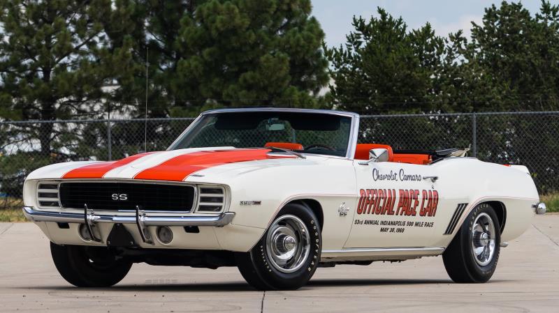 1969 Chevrolet Camaro RS/SS 396 Pace Car Value & Price Guide