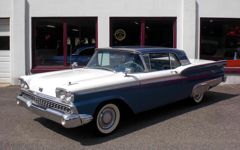 1959 Ford Fairlane Galaxie 500 Sunliner Convertible Value & Price Guide
