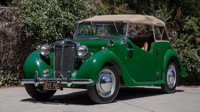 1949 MG TC Supercharged Roadster Value & Price Guide