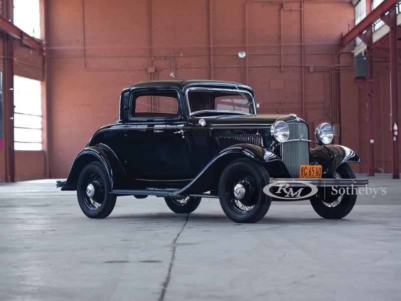 1932 Ford Model 18 DeLuxe Three-Window Coupe Value & Price Guide 1932 Ford Model 18 DeLuxe Three-Window Coupe Value & Price Guide