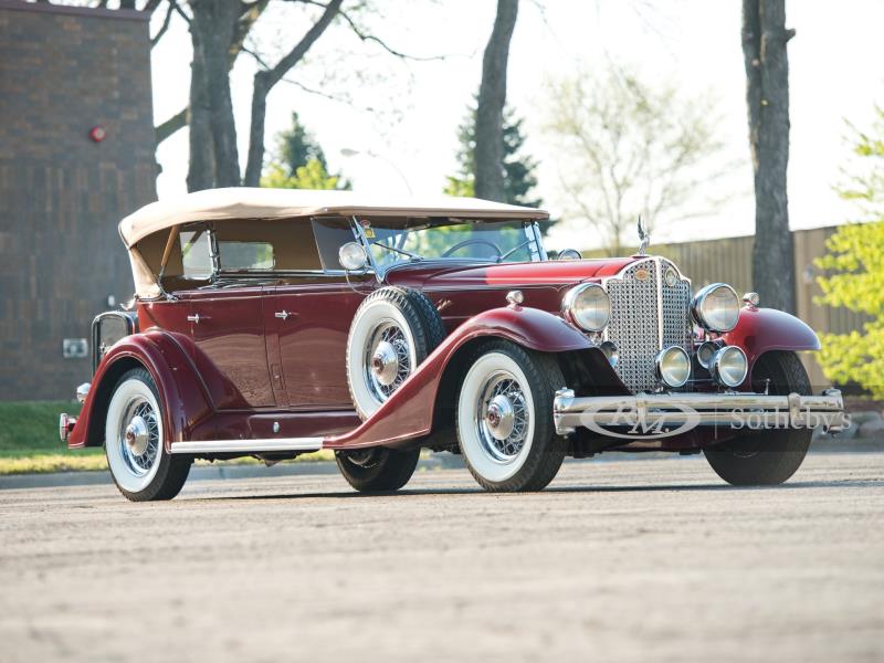 1933 Packard Twelve Sport Phaeton Value & Price Guide